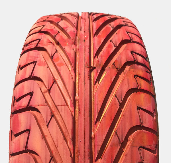 ALPHA Racing Sport 265/35-18 Coloured Smoke Tyres *RED* Gender reveal ...